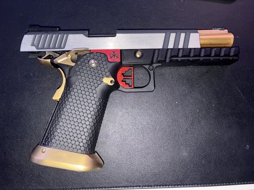 Airsoft gun, AW CUSTOM HX20 HI CAPA GBB AIRSOFT PISTOL With Two ...