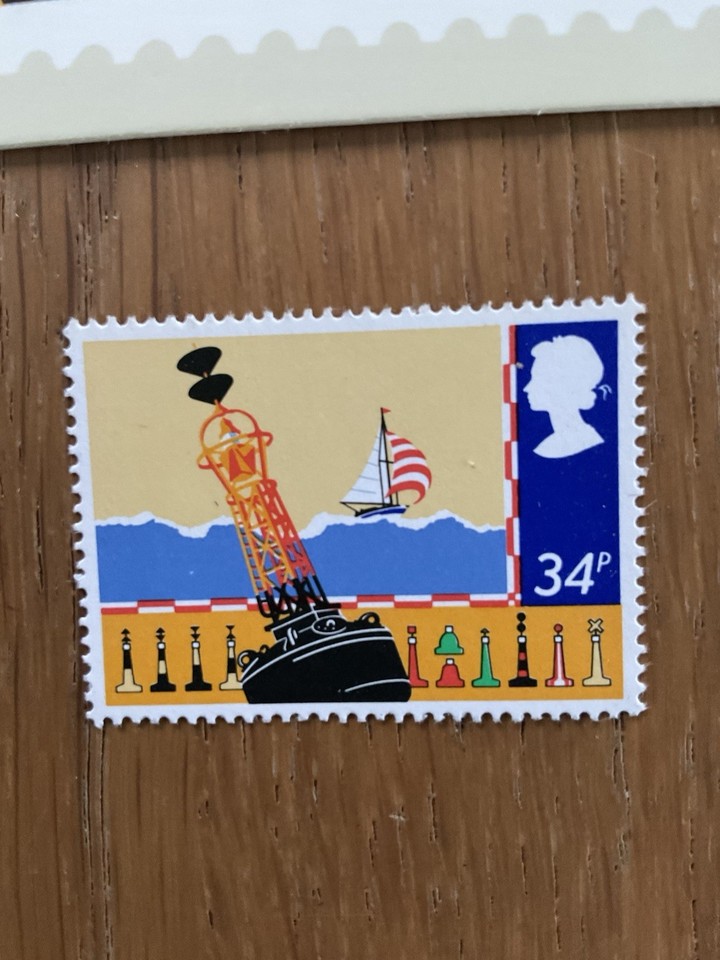 1985 Post Office Stamp Cards ‘ Safety At Sea ‘ PHQ 84 - Plus Unused ...