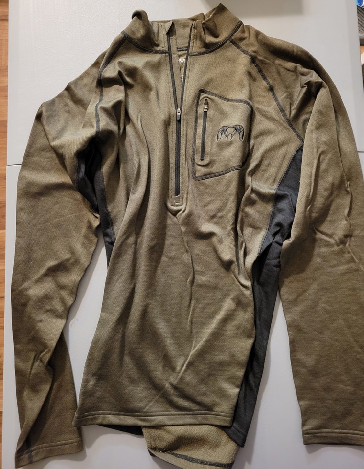 Kuiu Merino 200 Zip-T Large Men's | eBay