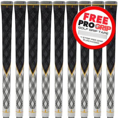 CHAMP C6 TOUR PERFORMANCE GOLF GRIP / WHITE / BLACK *MULTIBUY* +FREE ...