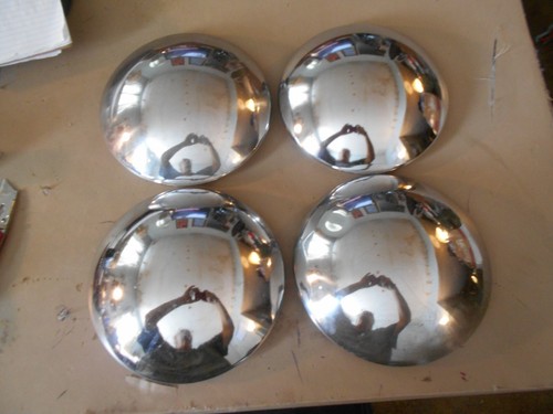 Vintage Moon/Smoothie hub caps. Possible Early VW. 8-1/4"dia. | eBay