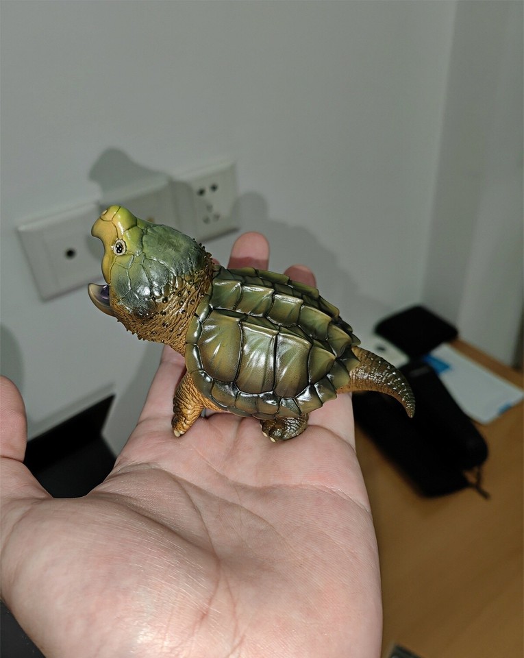 ANIMAL HEAVENLY BODY Alligator Snapping Turtle Figure Gift Animal Model ...