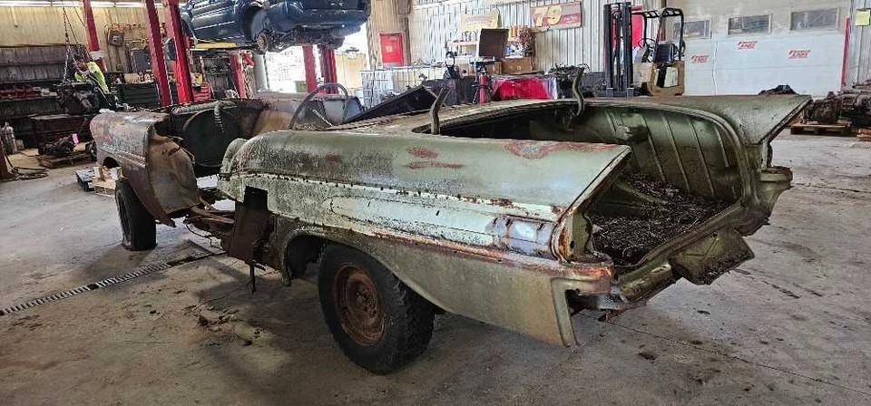 1957 PONTIAC REAR AXLE ASSEMBLY 3.23 OPEN CODE-9 1107173 | eBay