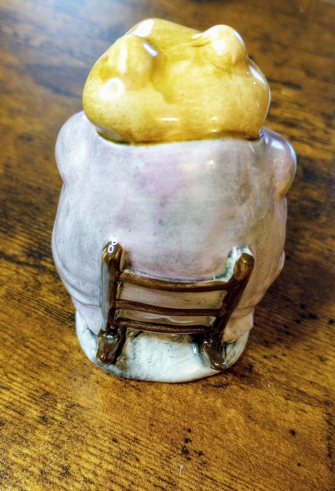 Beatrix Potter "Mr. Jackson" Porcelain Toad Beswick England Figurine ...