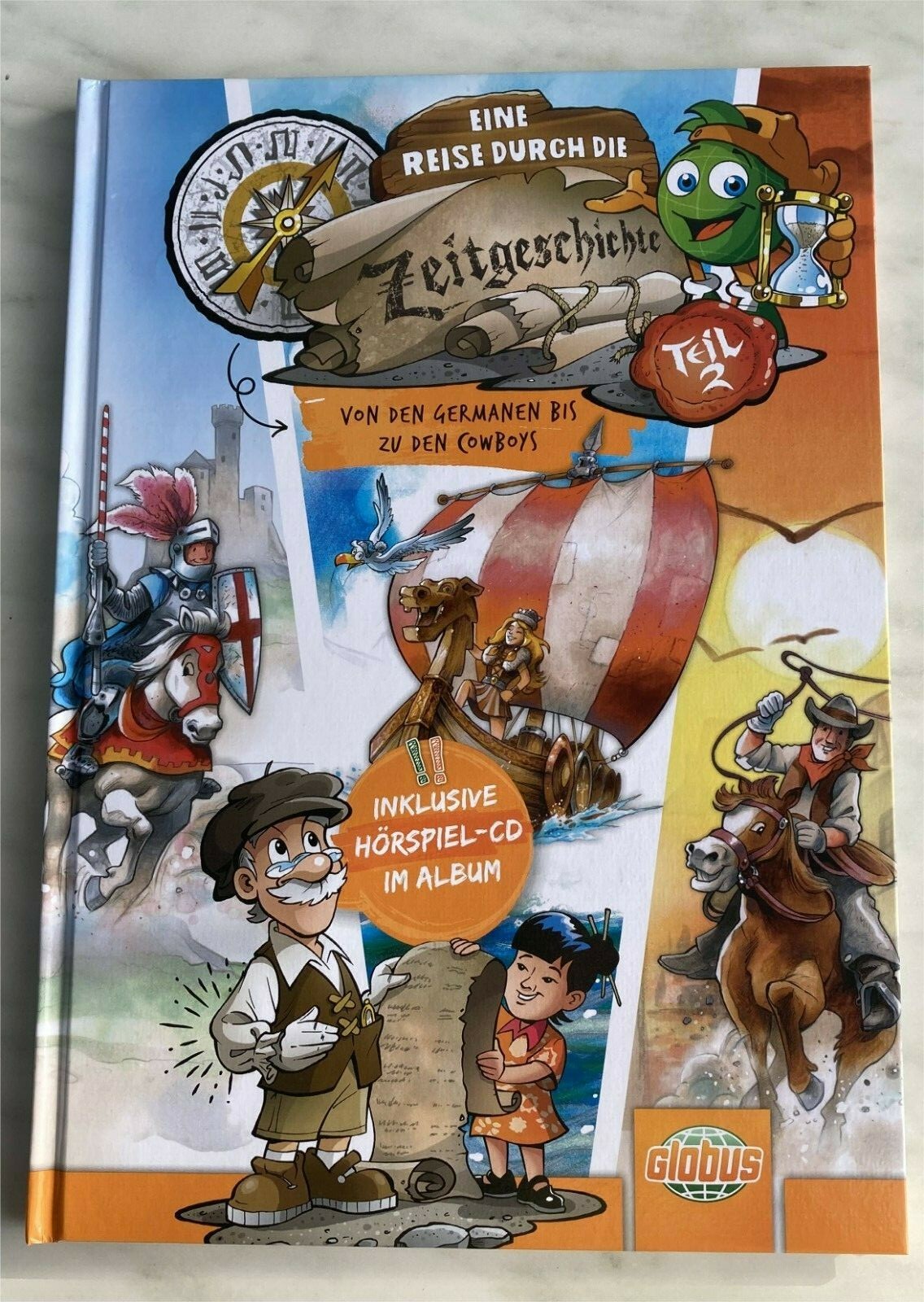 Globus 10 Sticker für "Eine Reise durch die Zeitgeschichte Teil 2 ...