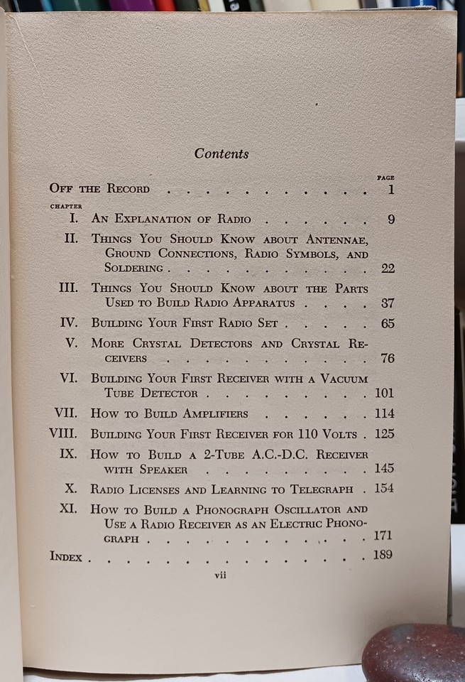 First Radio Book for Boys - Alfred Morgan - Early Printing - Vintage HC ...