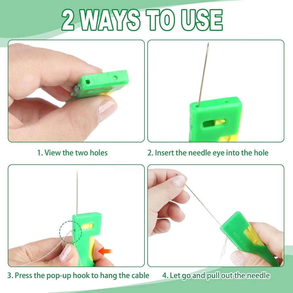 Automatic Needle Threader Thread Device Easy Stitch Thread Tool Sewing ...