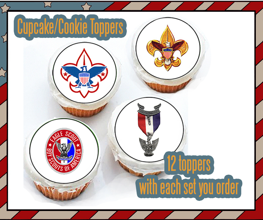 Eagle Scout Cake Toppers