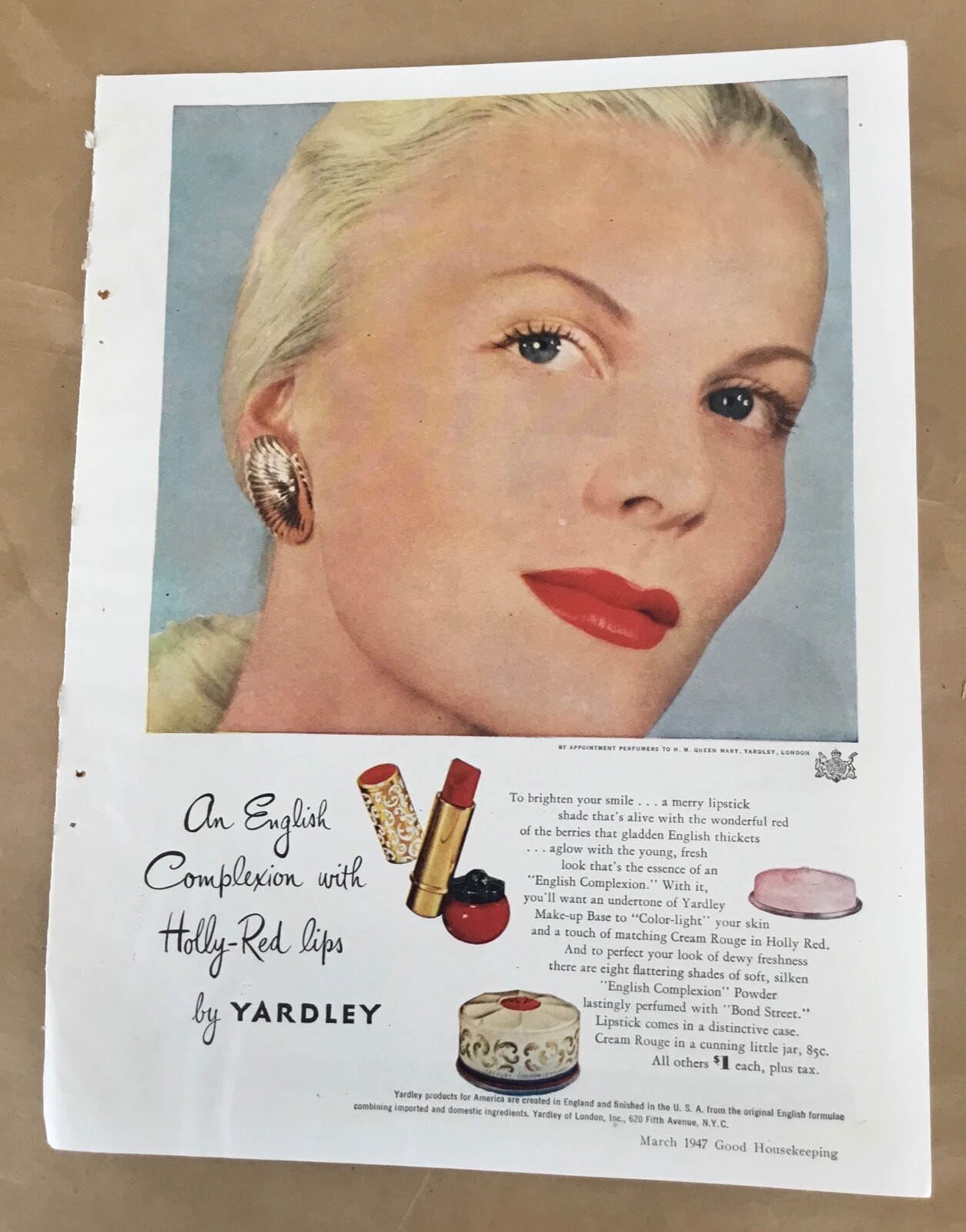 40s Makeup Ads