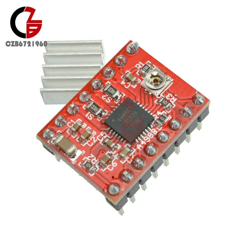 1PCS A4988 Stepper Motor Driver Module Polulu Compatible Reprap Prusa ...