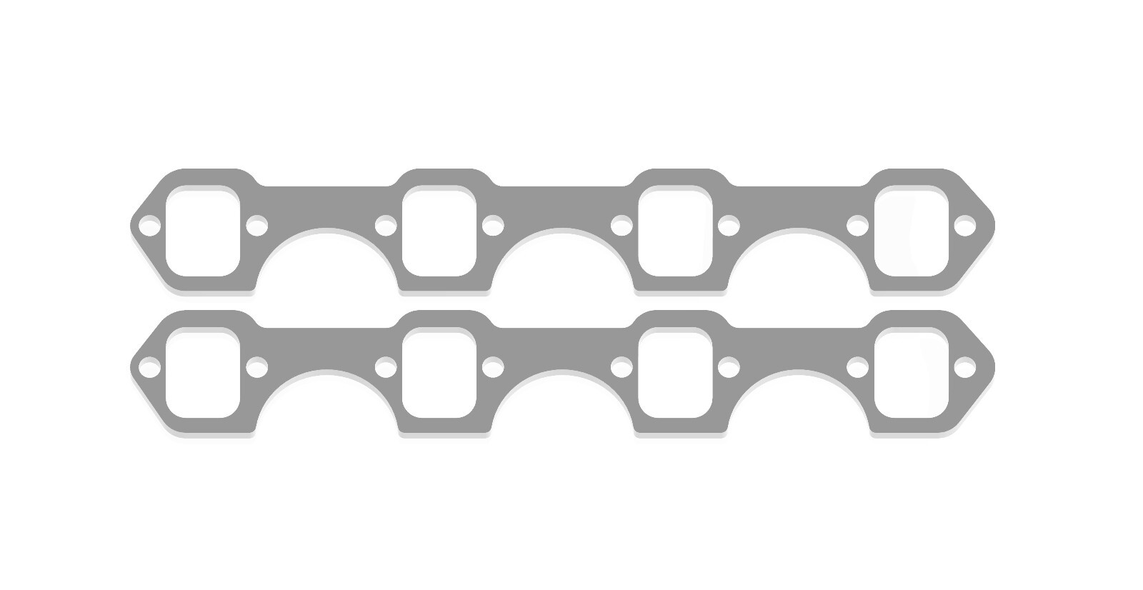 304ss Header Flanges For Small Block Ford 289-302-351w 1 3/4" | Pair of ...