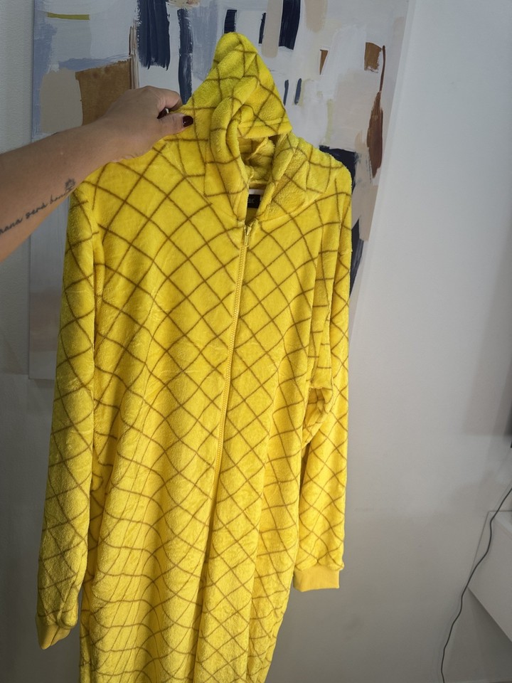 Pineapple Adult Cosplay Costumes One-Piece Pajamas. Pre-Owned. | eBay