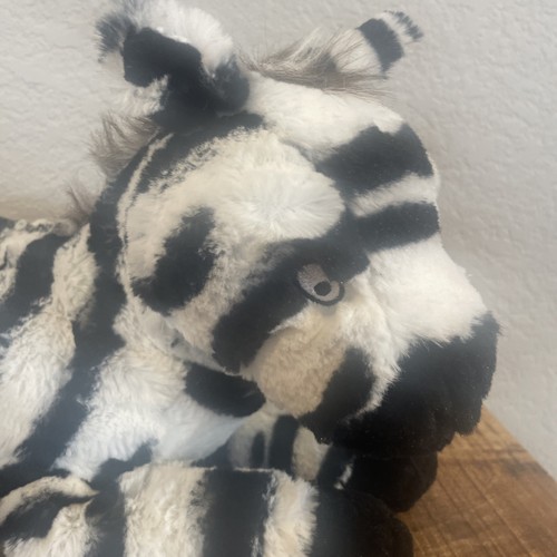 Kohl's Cares Animal Planet Zebra 12" Plush Stuffed Animal Safari Laying ...