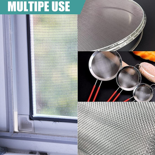 Stainless Steel Mesh Sheets Mesh Fabric Roll Wire Mesh Screen Heat ...