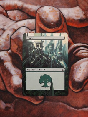 Magic the Gathering Forest #1 Hand Painted Unique Custom MTG Altered ...