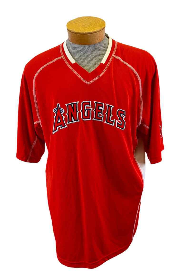 NWT Majestic LA Anaheim Angels Jersey XL Extra Large Official Licensed ...