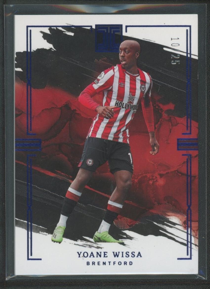 Yoane Wissa 2022 Impeccable Premier League #41 Base /59 Price Guide ...