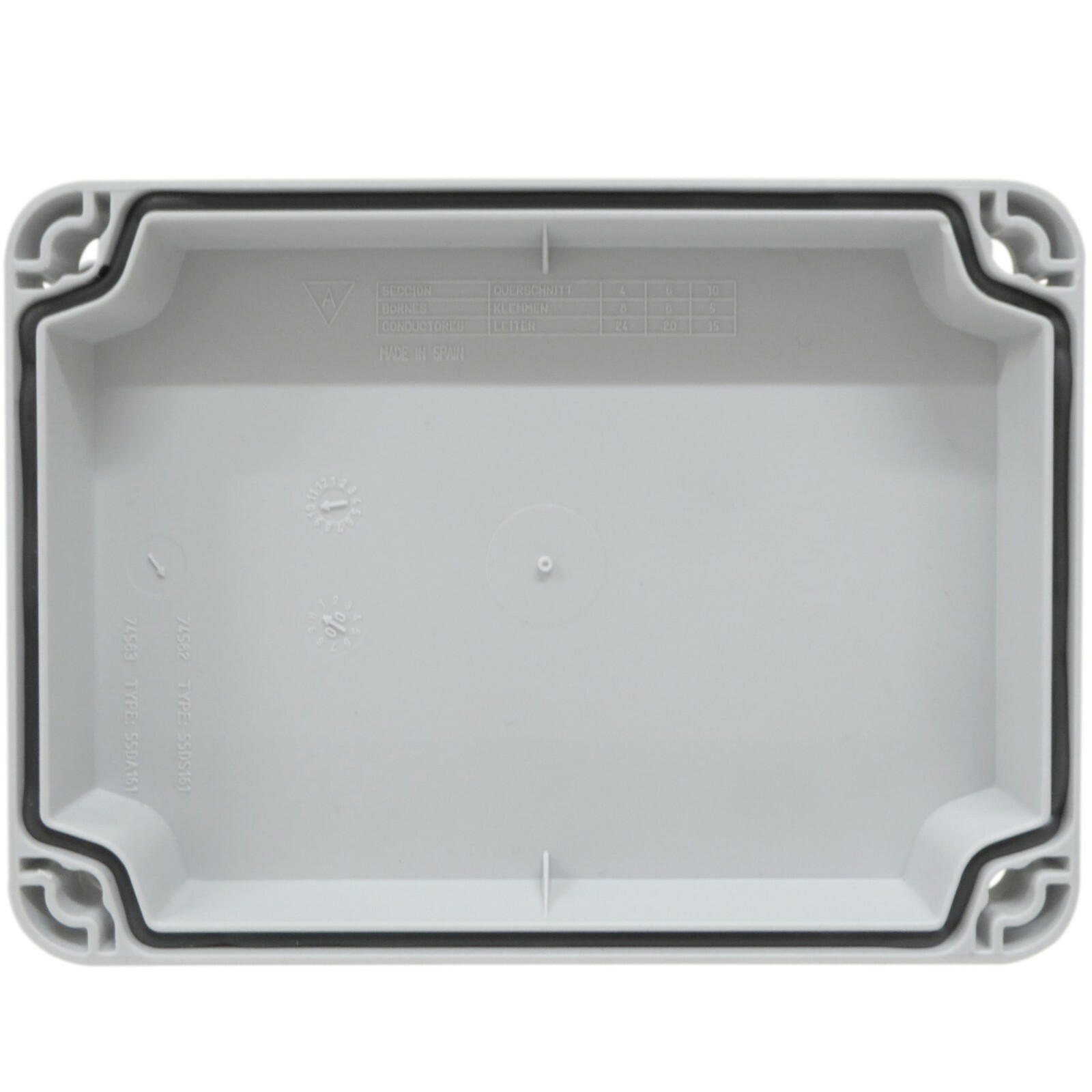 IP67 Waterproof Junction Box Outdoor Enclosure Plastic Screws 170mm ...