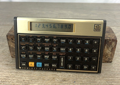 HP 12C Financial Calculator Original Tested & Working | eBay