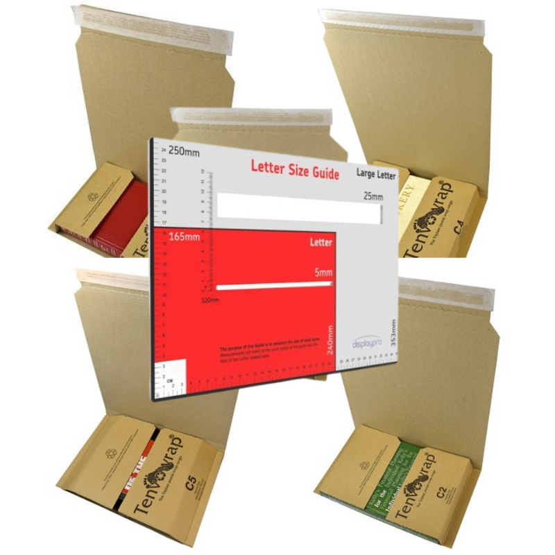 ROYAL MAIL LARGE LETTER & SMALL PARCEL BOXES ANY QTY WRAP AROUND ...