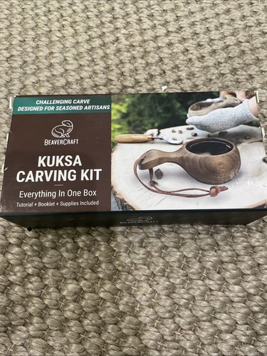 BeaverCraft Wood Carving Knives Kit Kuksa Carving Tools S14 - Spoon ...