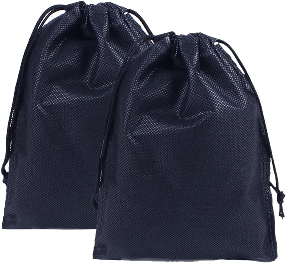 2Pcs Travel Shoe Bags,Drawstring Shoe Bags Dust-Proof Cloth Bag ...
