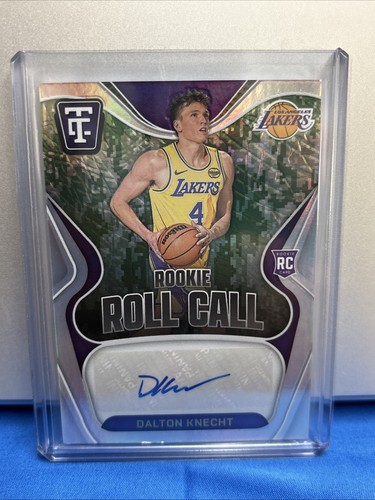 2024-25 Totally Certified- Rookie Roll Call- Platinum Camo/25- Dalton ...