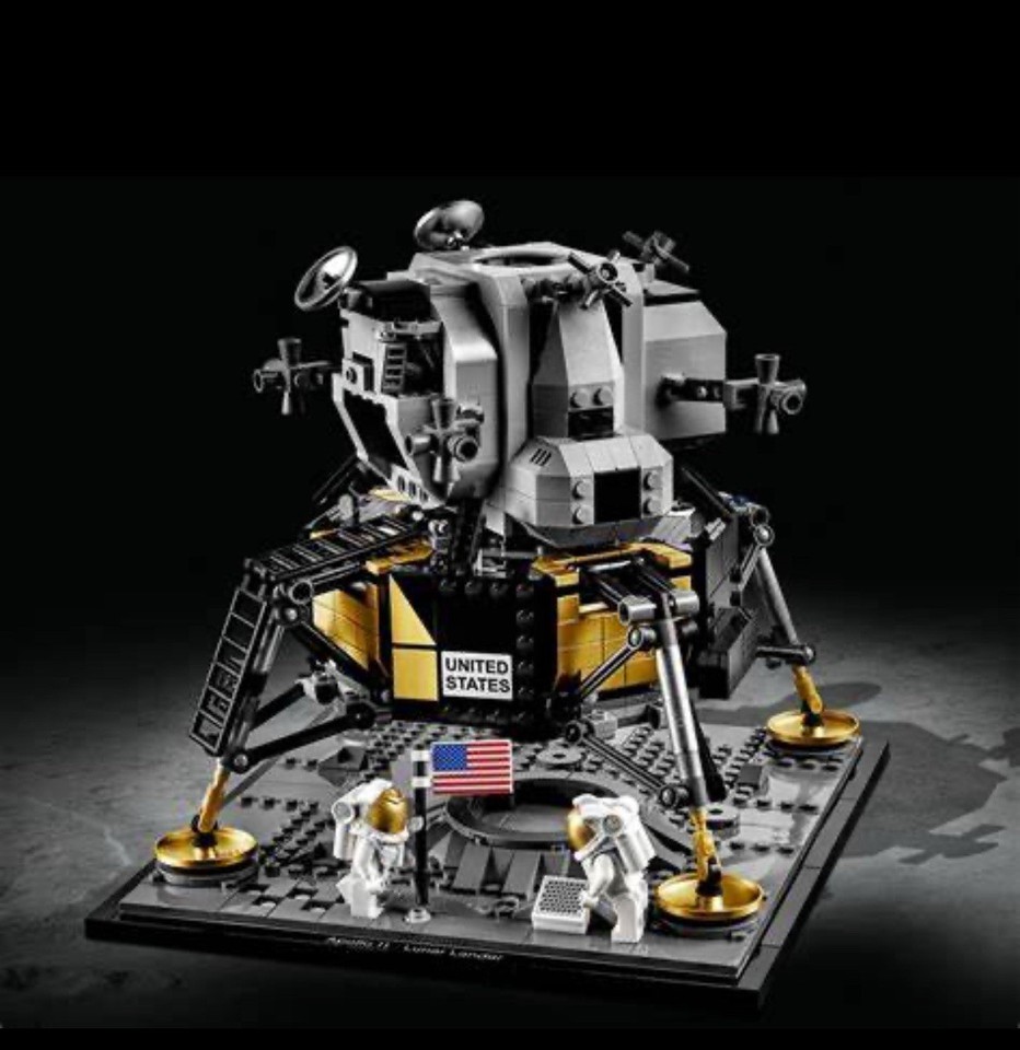 LEGO CREATOR: NASA Apollo 11 Lunar Lander (10266) RETIRED-NEW-NO BOX ...