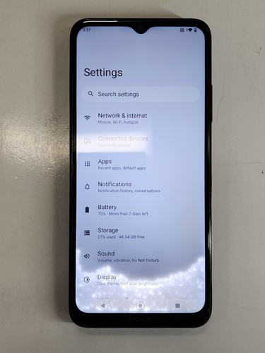 Nokia G400 5G TA-1448 64GB Meteor Gray T-Mobile/Unlocked - Water Damage ...