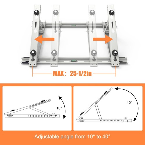 Air Conditioner Rooftop Mount Bracket for Ductless Mini Split Heat Pump ...