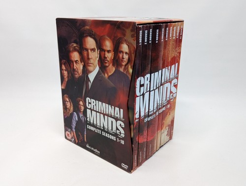 Criminal Minds Box Set Complete Seasons 1-10 Region Code 2 56 Discs 155 ...