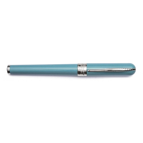 Pineider Fountain Pen Avatar UR Personal Ice Blue Resin, Medium ...