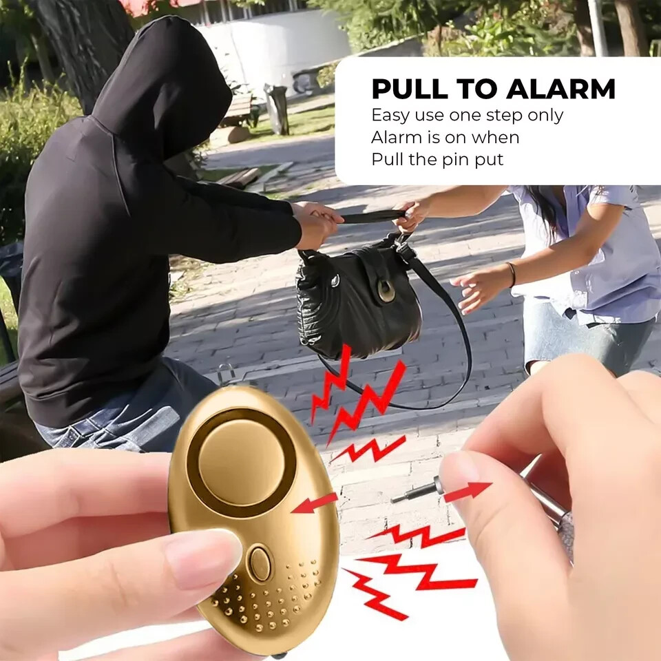 Safety Security Panic Alarm Police Approved Loud 140db Alarm Rape ...