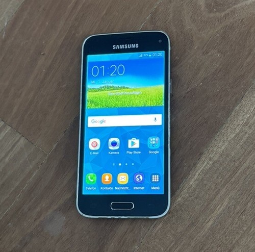 Samsung Galaxy S5 Mini SM-G800F 16 GB Charcoal Black Dealer Warranty ...