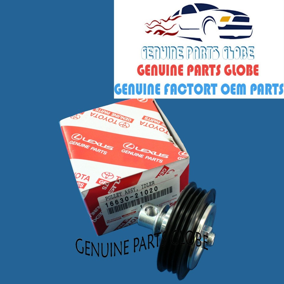 NEW GENUINE OEM TOYOTA 01-09 PRIUS DRIVE BELT IDLER PULLEY ASSY 16630 ...