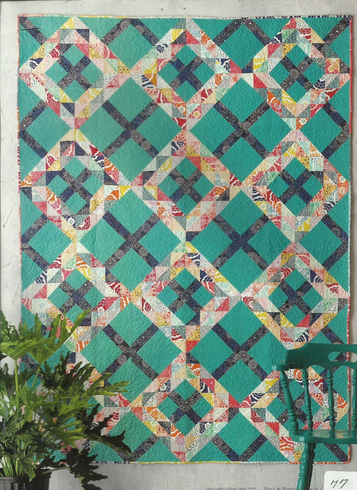 C0172 CROSSING WAVES QUILT PATTERN/INSTRUCTIONS | eBay