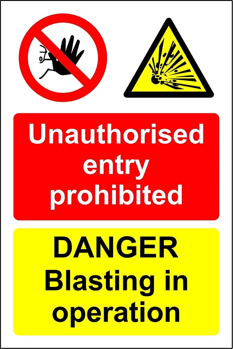 Prohibited Entry Sign