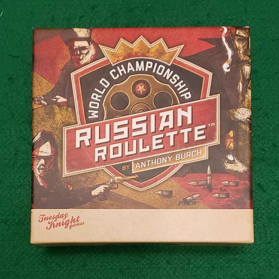 World Championship Russian Roulette - Board Game - Complete - Rare ...