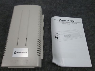 Motorola (AP-PSBIAS-1P3-AFR)PD-6441G300 High Pwr Gigabit PoE Injector ...