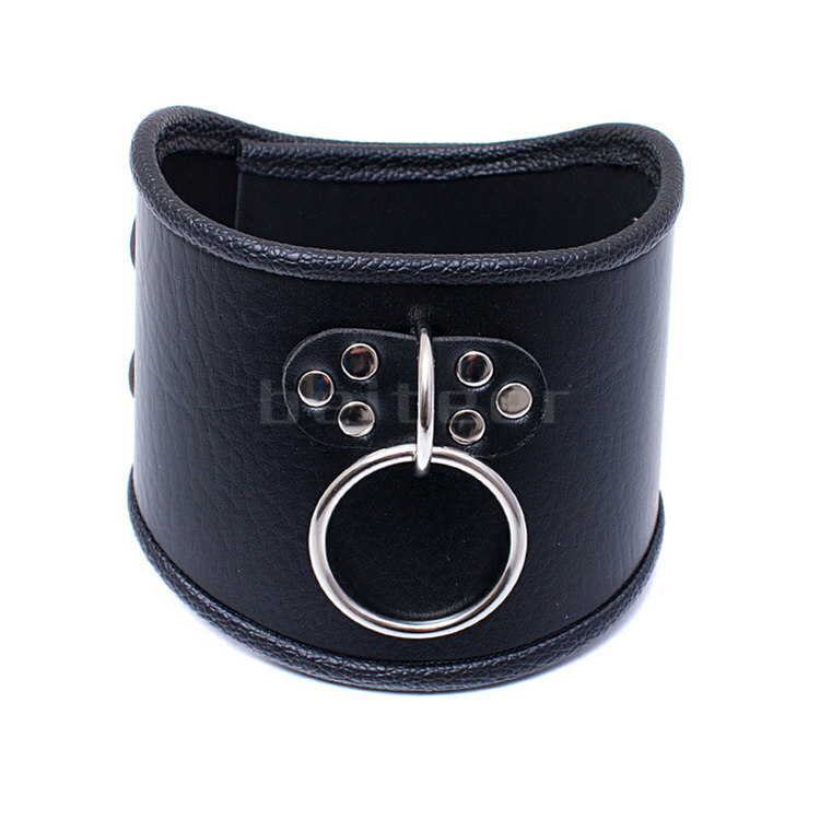 BDSM Neck Collar Choker Cuffs Posture Slave Corset Bondage Adult ...