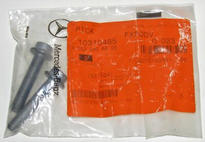 NEW GENUINE MERCEDES BENZ SCREW PACK OF 2 OEM PART NO. A 0029906805 | eBay