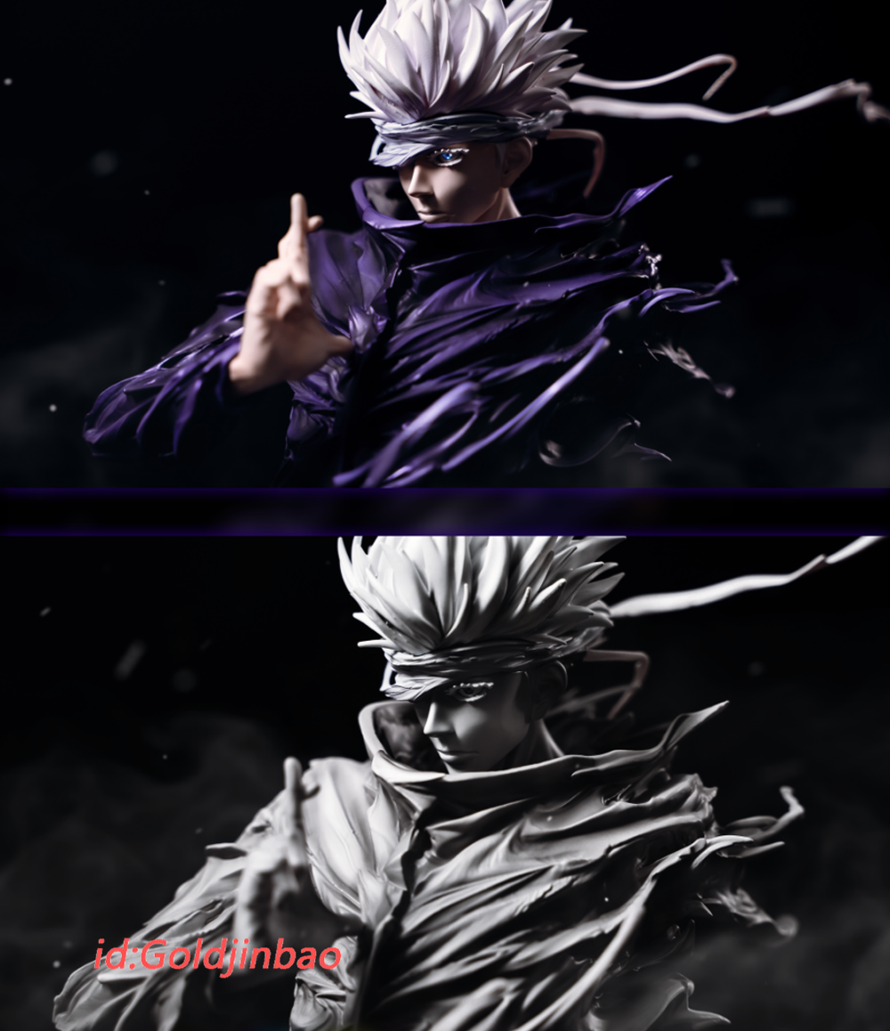 UNO Studio Jujutsu Kaisen Satoru Gojo Resin Statue In Stock Bust ...
