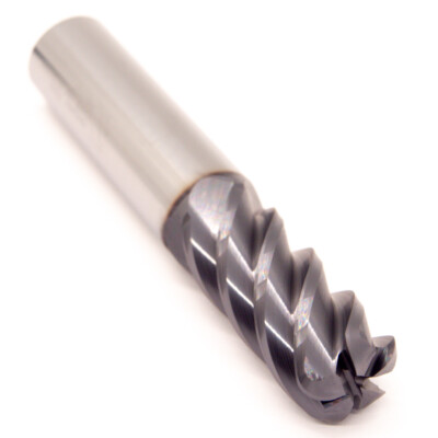 Niagara Cutter N91117 Carbide Corner Radius End Mill 3/4" 5FL AlTiN 0. ...
