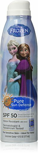 Pure Sun Defense Sunscreen Spray, Frozen - SPF50 - 6 oz 859306005017 | eBay