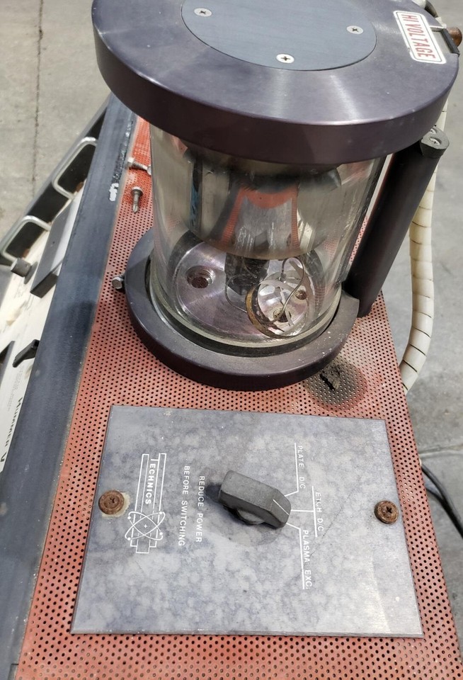 Technics Hummer V Sputter Coater System w/ Mitsubishi Motor & Glass ...