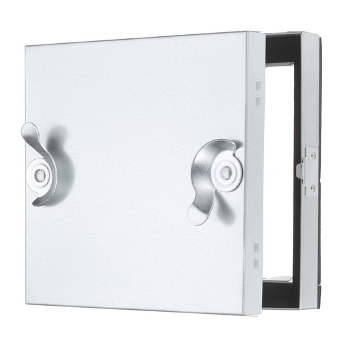 8x8" Galvanized Steel Access Panel with 2 Clasp Locks for Plumbing ...