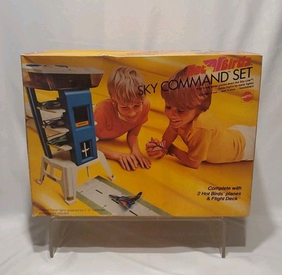 Mattel Hot Birds Airplanes Sky Command Set Toy Vintage NEW 1970 Hot ...