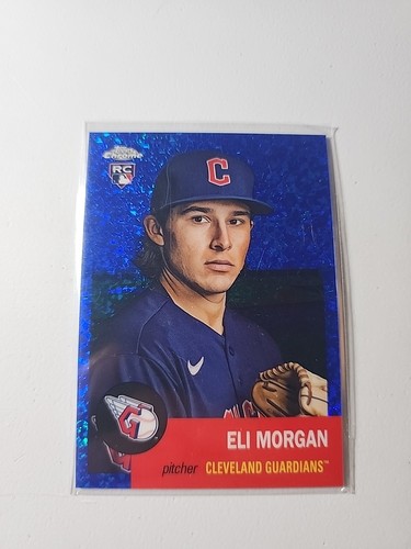 2022 CHROME PLATINUM ELI MORGAN BLUE MINI-DIAMOND REFRACTOR /199 - FREE SHIPPING | eBay