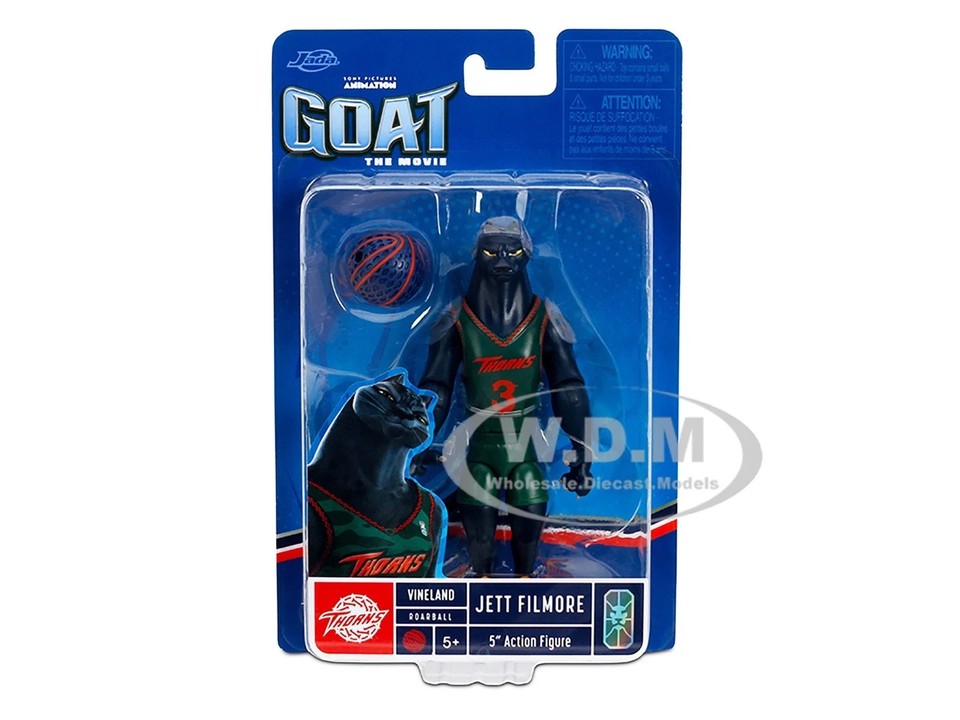 JETT FILMORE 5" MOVEABLE FIGURE "GOAT" MOVIE BY JADA 36858 | eBay