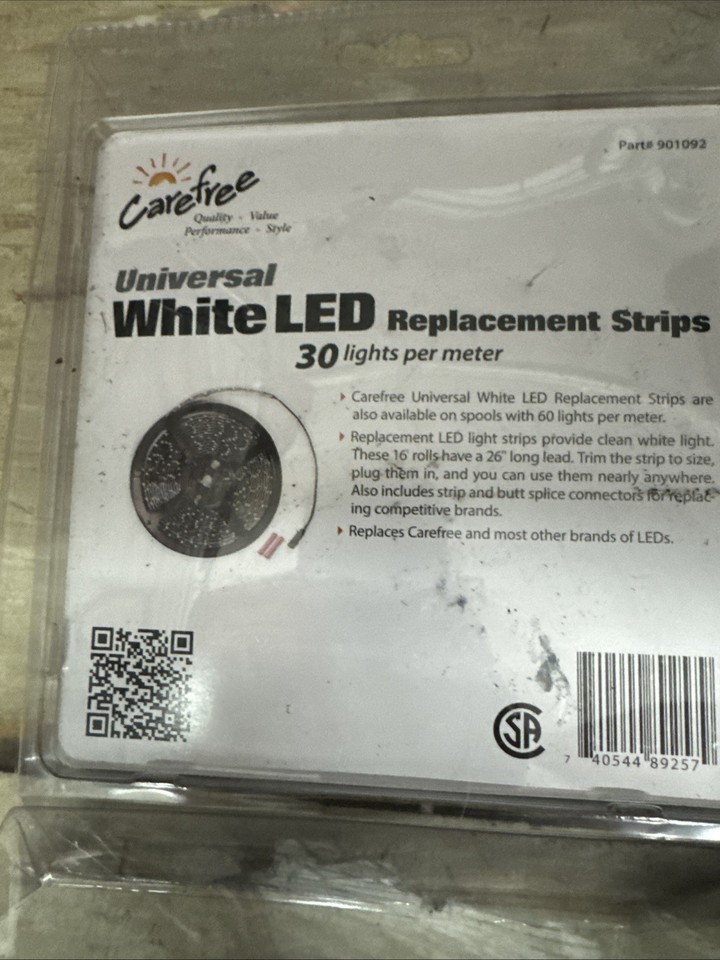 Carefree of Colorado 901092 Universal LED Light Strip 30 LPM - White | eBay